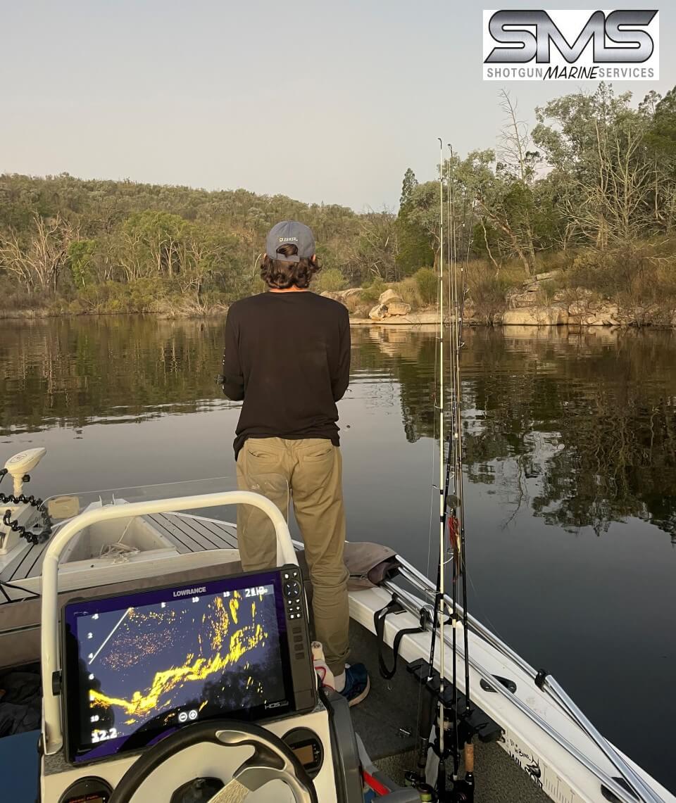 HDS Live with Lowrance Active Target - Catch of the Day - Shotgun ...