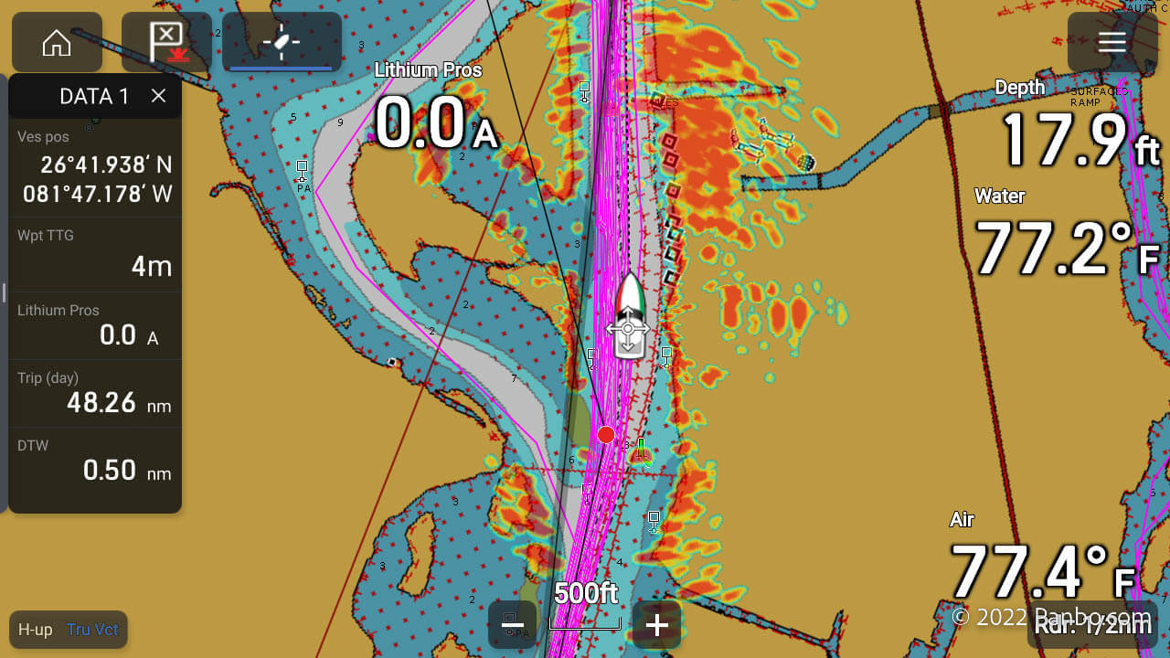Garmin, Raymarine and Simrad Enclosed Radar Comparison. - Shotgun ...