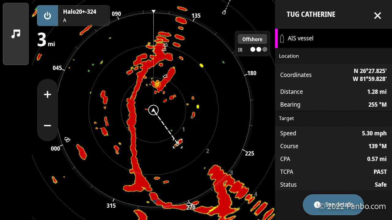 Garmin, Raymarine and Simrad Enclosed Radar Comparison. - Shotgun ...