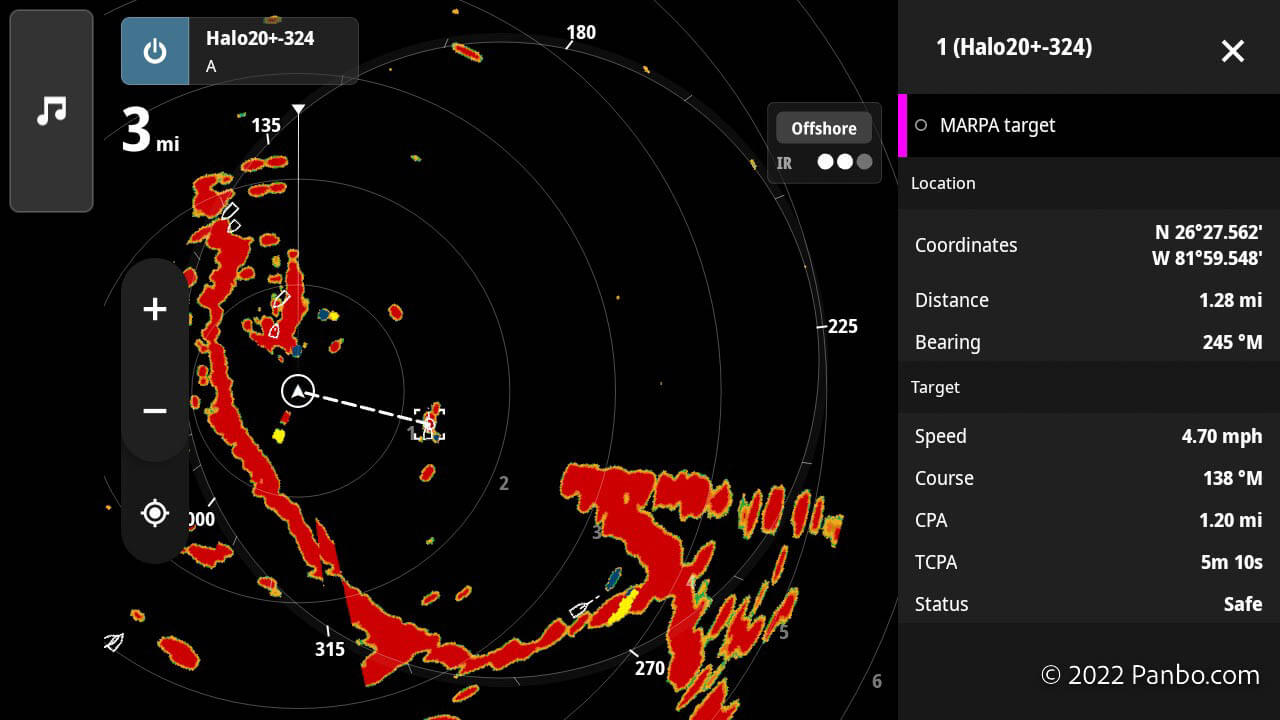 Garmin, Raymarine and Simrad Enclosed Radar Comparison. - Shotgun ...