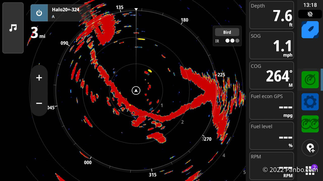 Garmin, Raymarine and Simrad Enclosed Radar Comparison. - Shotgun ...
