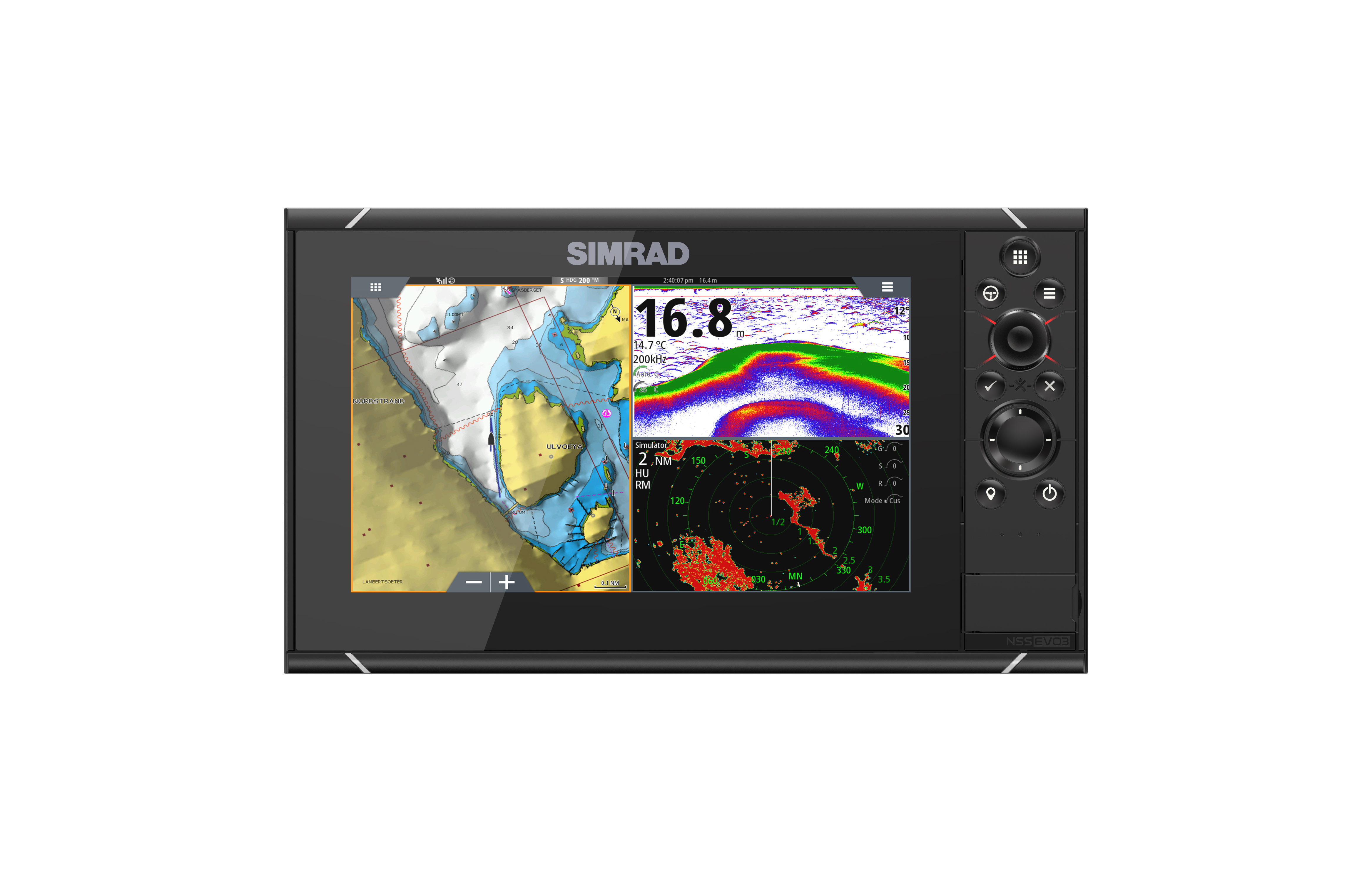 NEW SIMRAD NSS9 evo3 Features. Available for Sale in Early 2016 ...